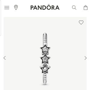 Pandora | Jewelry | Pandora Celestial Stars Ring | Poshmark